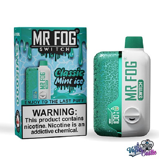 Mr Fog Switch 15000 Classic Mint Ice | Cool Vaping